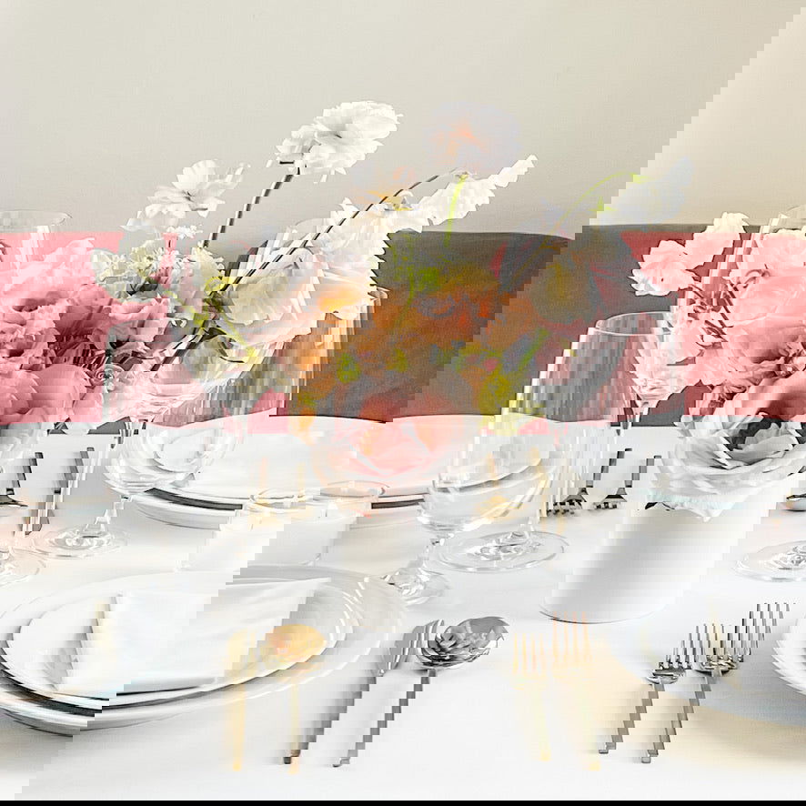 flat table centerpieces