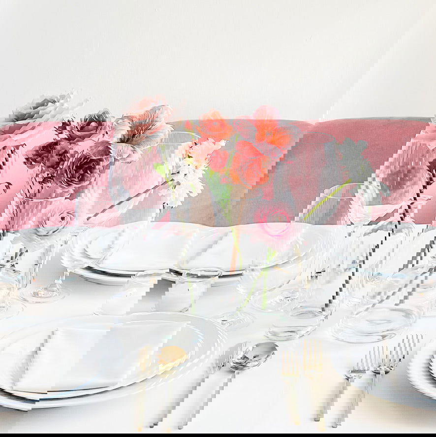 Glass Bud Vase Arrangements – Flower Lab Design